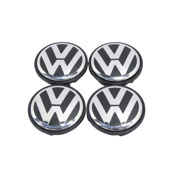 55mm Mag Wheel Hub Centre Caps - Set of 4, Fits VW (Non-OEM) | Shop ...