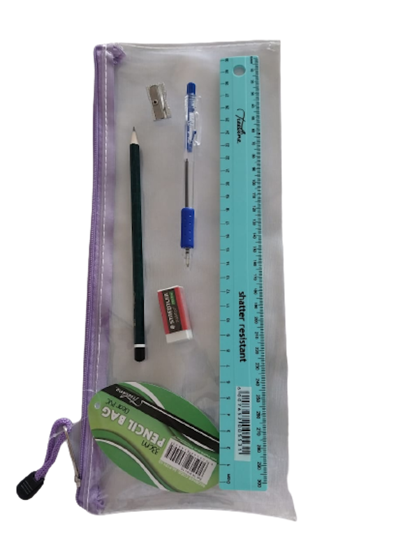 Clear Pencil Case And Pens Set | Shop Today. Get it Tomorrow ...