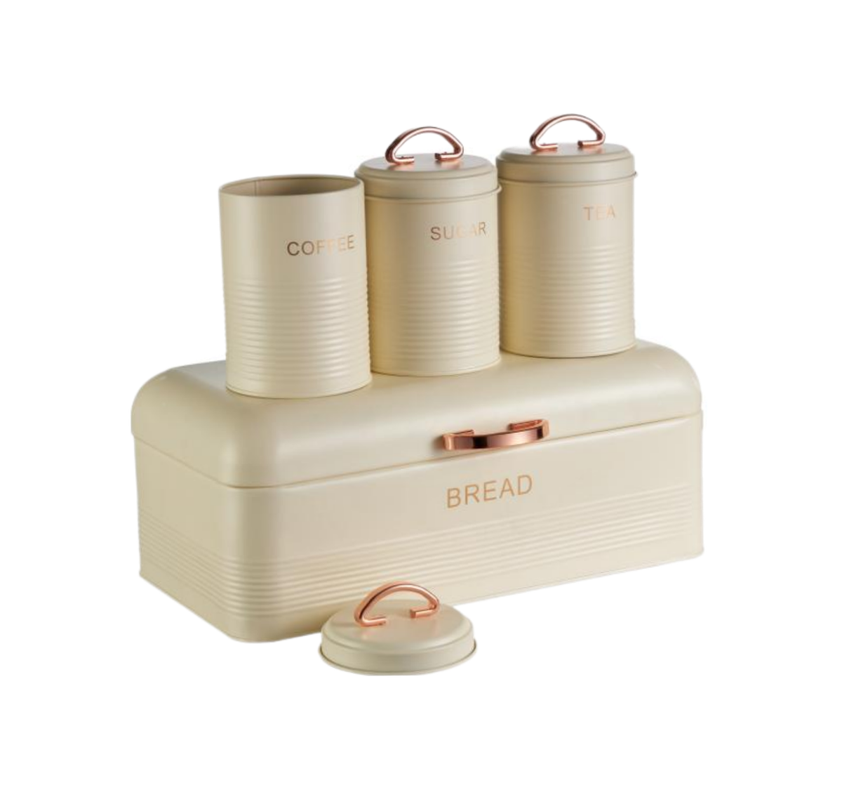 Royal Homeware 4PC Breadbin and Canister Set - Classic Collection ...