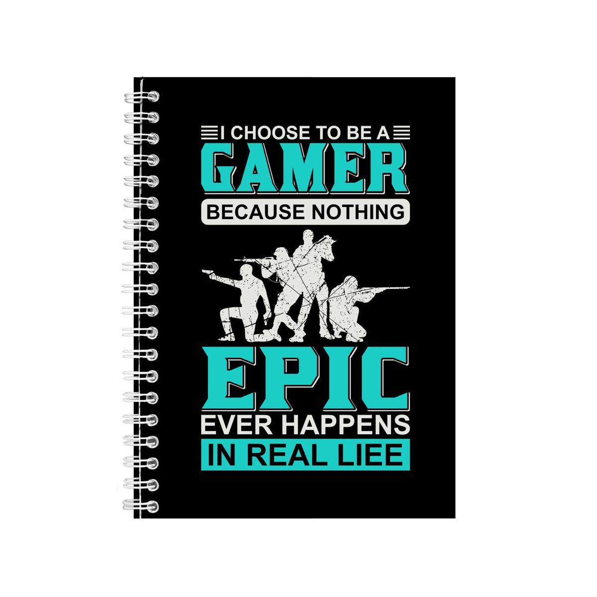 I Choose To Be A Gamer Notebook Gamer Gift Idea A5 Notepad 140 | Shop ...