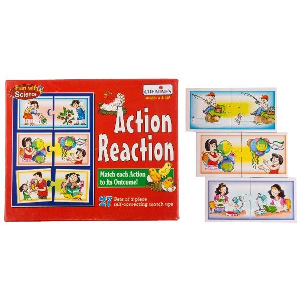 Creatives - Fun with Science - Action Reaction (Match each action to ...