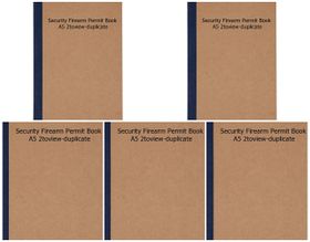 RBE Firearm Permit Book -5's | Shop Today. Get it Tomorrow! | takealot.com