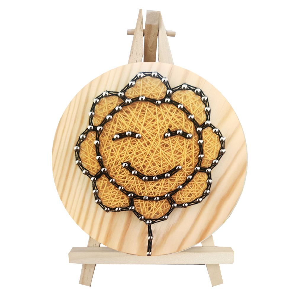 Craft Stationery DIY Embroidery String Art Portrait & Display Stand ...