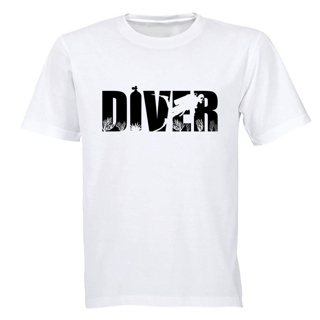 Diver - Scuba - Adults - T-Shirt | Shop Today. Get it Tomorrow ...