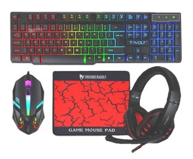 T-Wolf 4-in-1 Gaming Set: The Ultimate Gear for Gamers | Shop Today ...