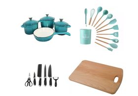 Cast Iron Combo 27-Piece Cookware Bundle | Shop Today. Get it Tomorrow ...