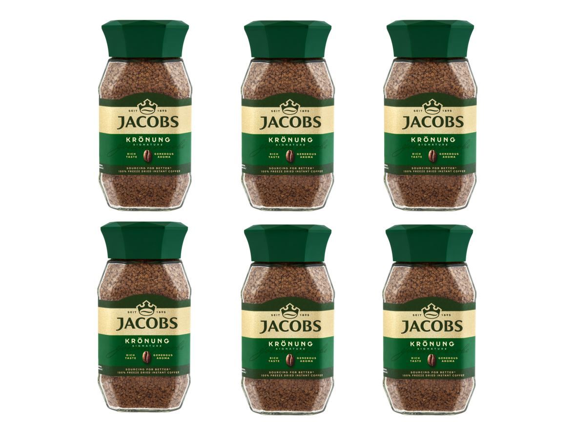 JACOBS Kronung Instant Coffee - Case of 6 x 200g Jars | Shop Today. Get ...