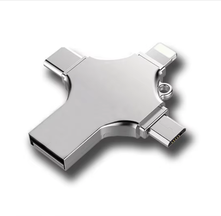 4 in 1 OTG usb flash drive Android Type-C Pendrive 3.0 Memory Disk 2TB ...