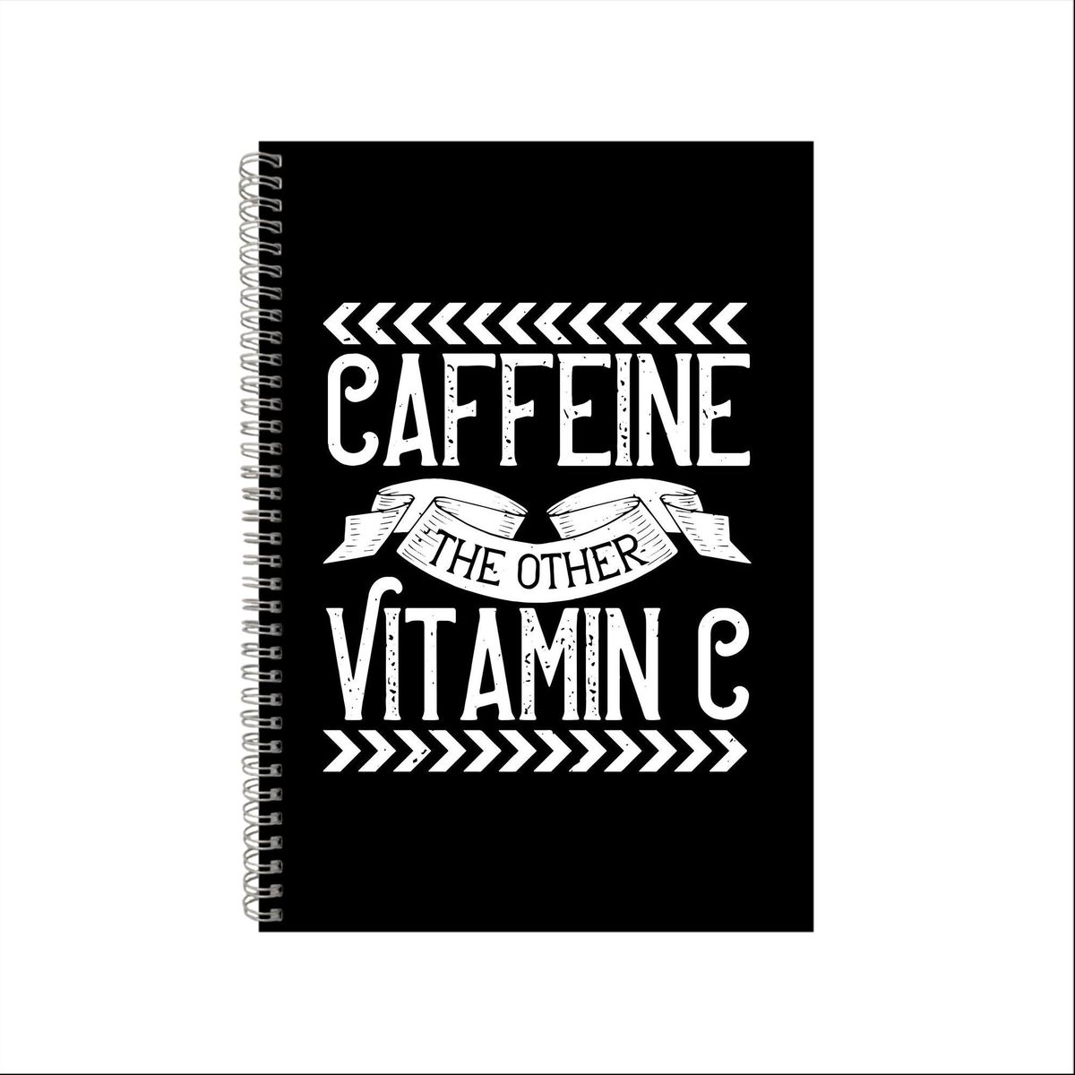 Caffeine The Other Vitamin C Notebook Gift Idea A4 Notepad Pad 30 ...