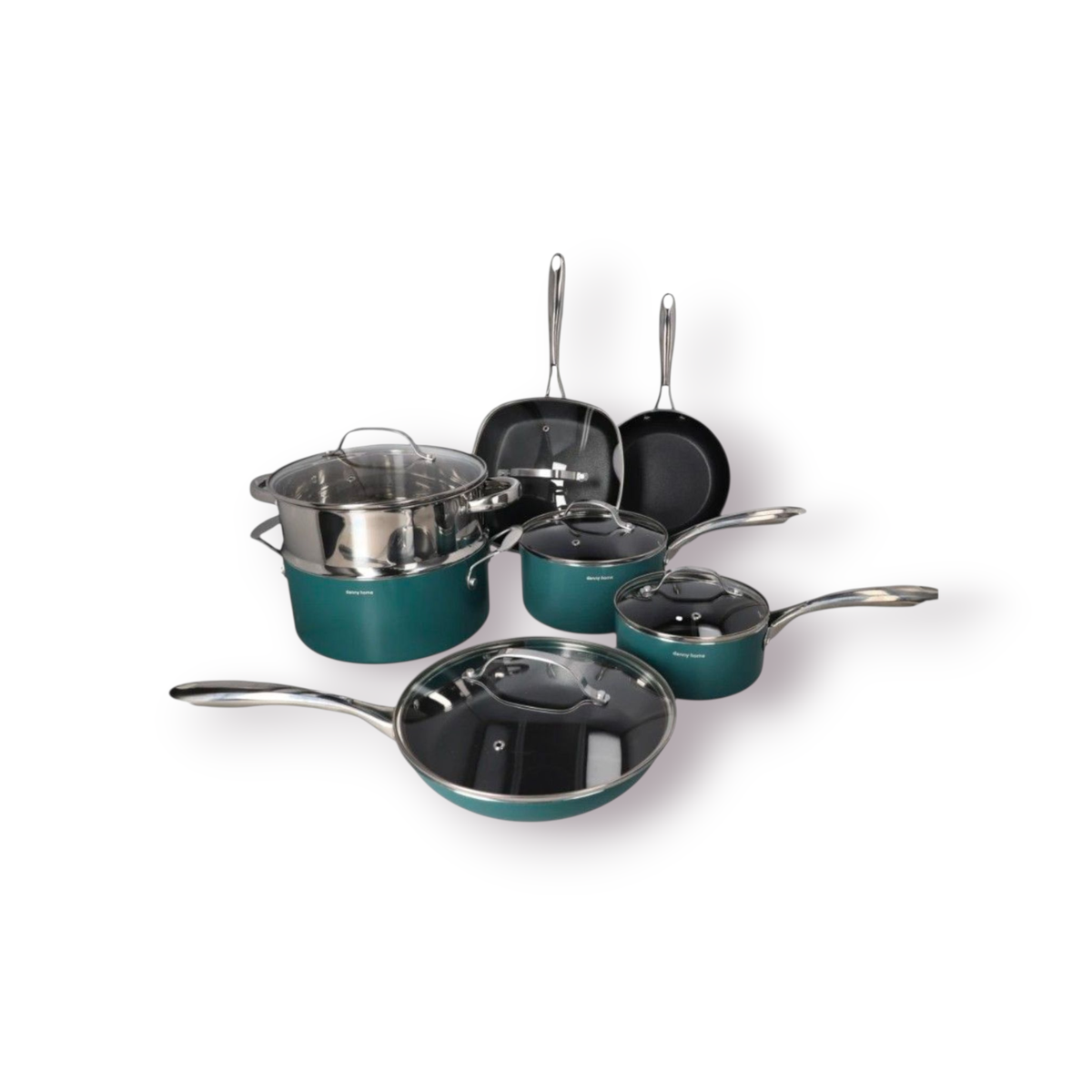 Cookware Pots Set with Lids 12 Piece | Shop Today. Get it Tomorrow ...