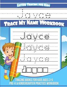 Jayce Letter Tracing for Kids Trace My Name Workbook: Tracing Books for ...