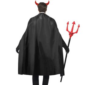 purpleX The Devil Halloween Costume Adults Outfit Devil Horns Cape ...