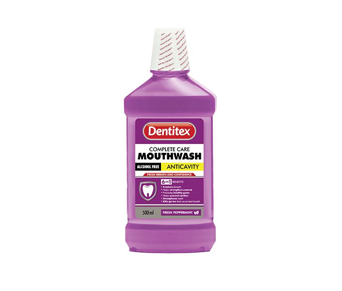 Dentitex Mouthwash Fresh Peppermint 500ml - Alcohol Free | Shop Today ...