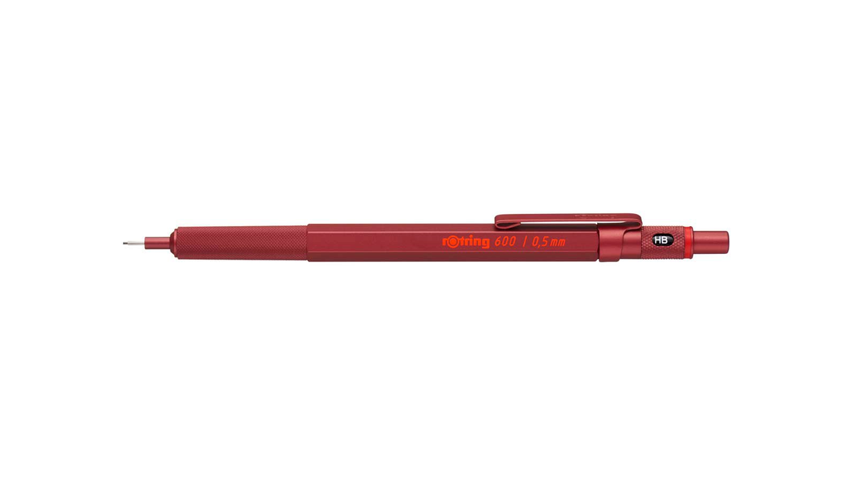 Rotring 600 Red Clutch Pencil 0.7mm | Shop Today. Get it Tomorrow ...