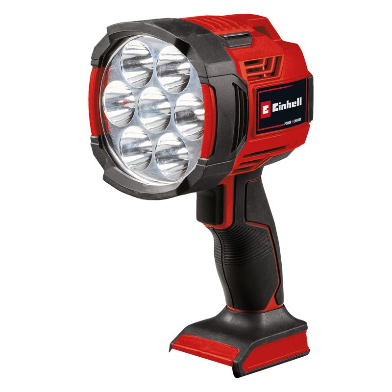 EINHELL - Cordless Flashlight / Torch - Ultra Bright 2500 Lumen +640m ...