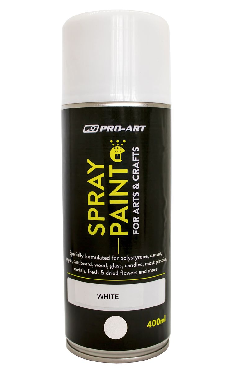 Pro-Art Craft Spray Paint - White - 400ml | Shop Today. Get it Tomorrow ...