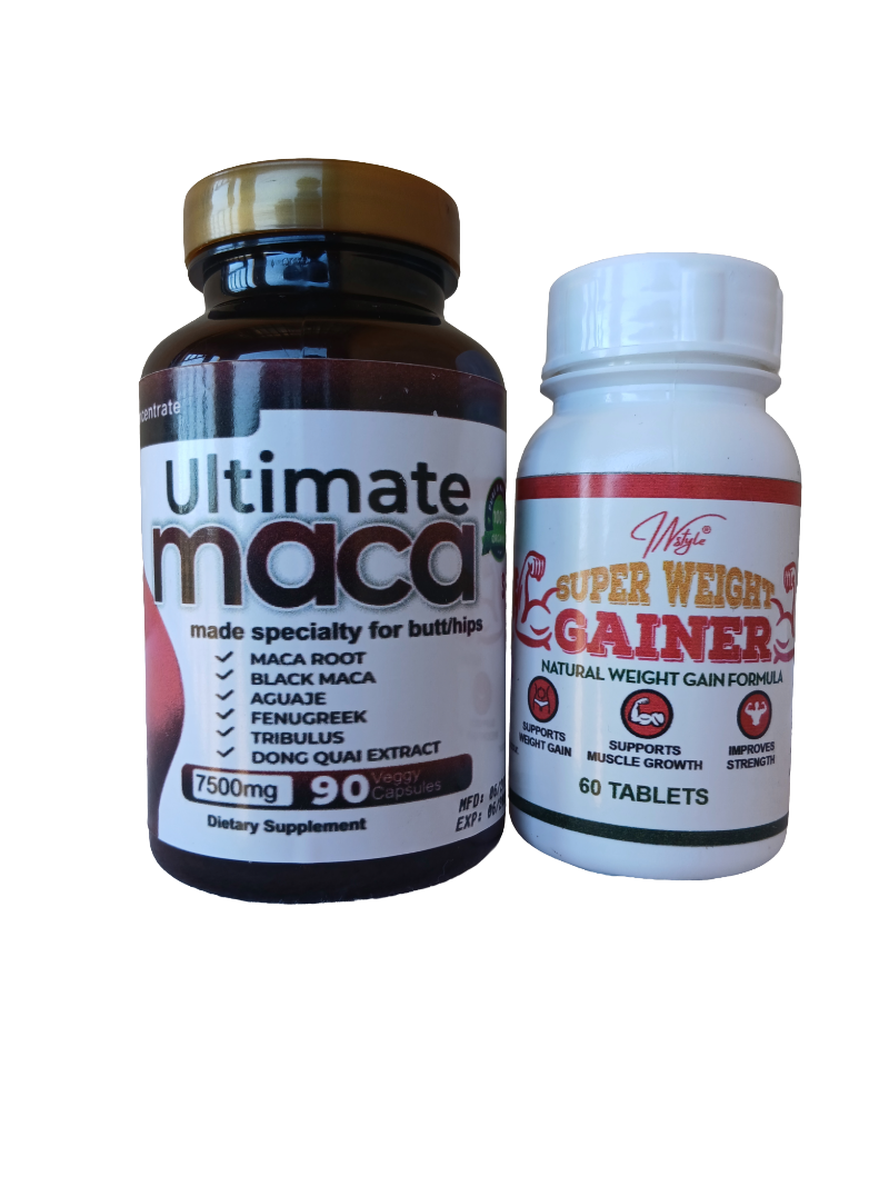 Ultimate Maca Capsules And Super Weight Gainer Tablets | Shop Today ...