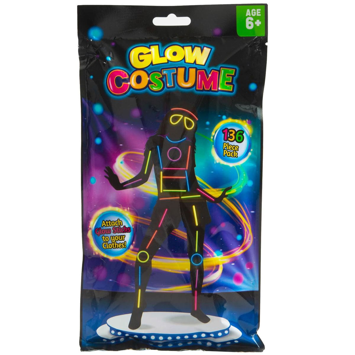 Glow in the Dark - Glow Stick Costume (136 piece) | Shop Today. Get it ...