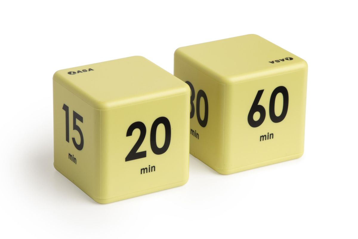 2 Pack Cube Timer Countdown Settings 15-20-30-60 Minutes | Shop Today ...