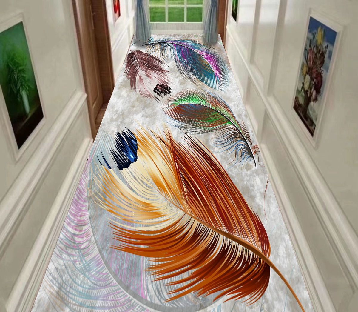 80cm by 200cm - Modern 3D Geometric Design Area Rug A23 | Shop Today ...