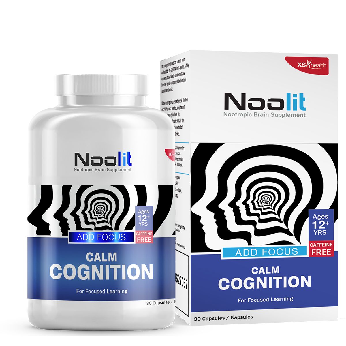 Noolit Nootropic Brain Supplement - Calm Cognition Capsules 30 | Shop ...