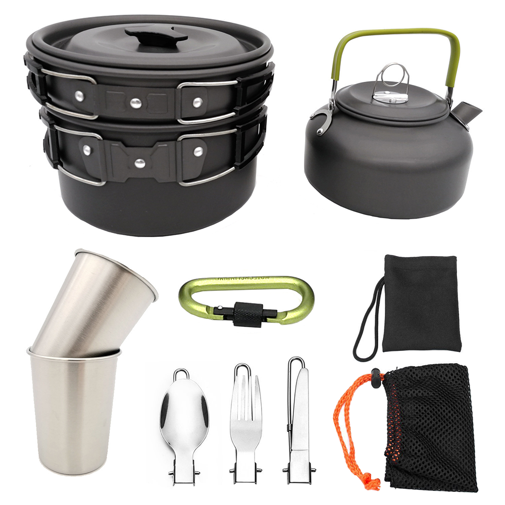Camping Cookware Set for Hiking Backpacking Cooking Picnic | Shop Today ...