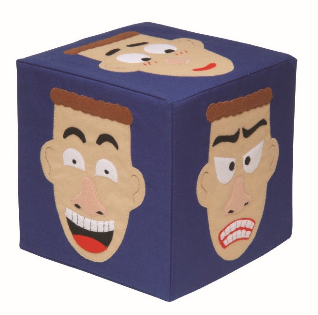 Learn about Emotions and Feelings - Mr. Face Cube (20X20X20cm) | Shop ...