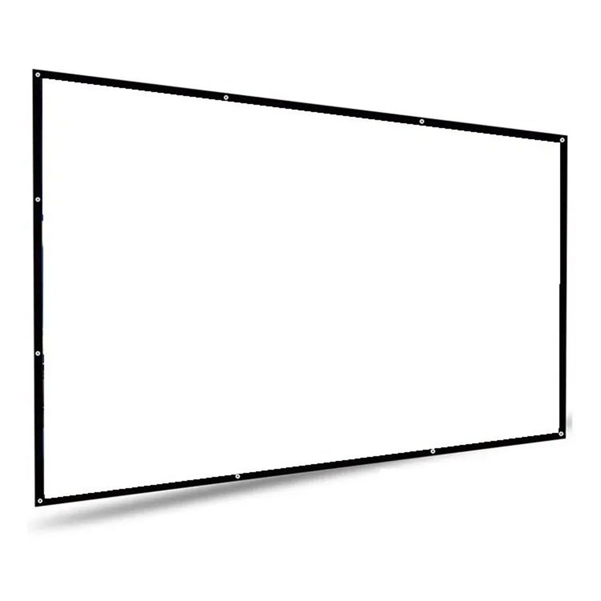 100in 16:9 projector screen wrinkle resistant outdoor HD | Shop Today ...