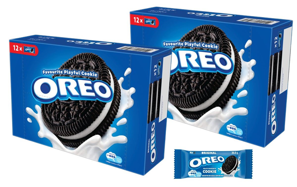 Oreo Original Creme Biscuits - 24 x 36 Gram Packs (4's) | Shop Today ...