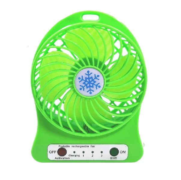 SE-F001 Rechargeable Mini Fan With LED light 1200Mah | Shop Today. Get ...