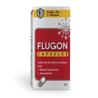 Flugon - Cold and Flu Defence Supplement - 50 Capsules | Buy Online in ...