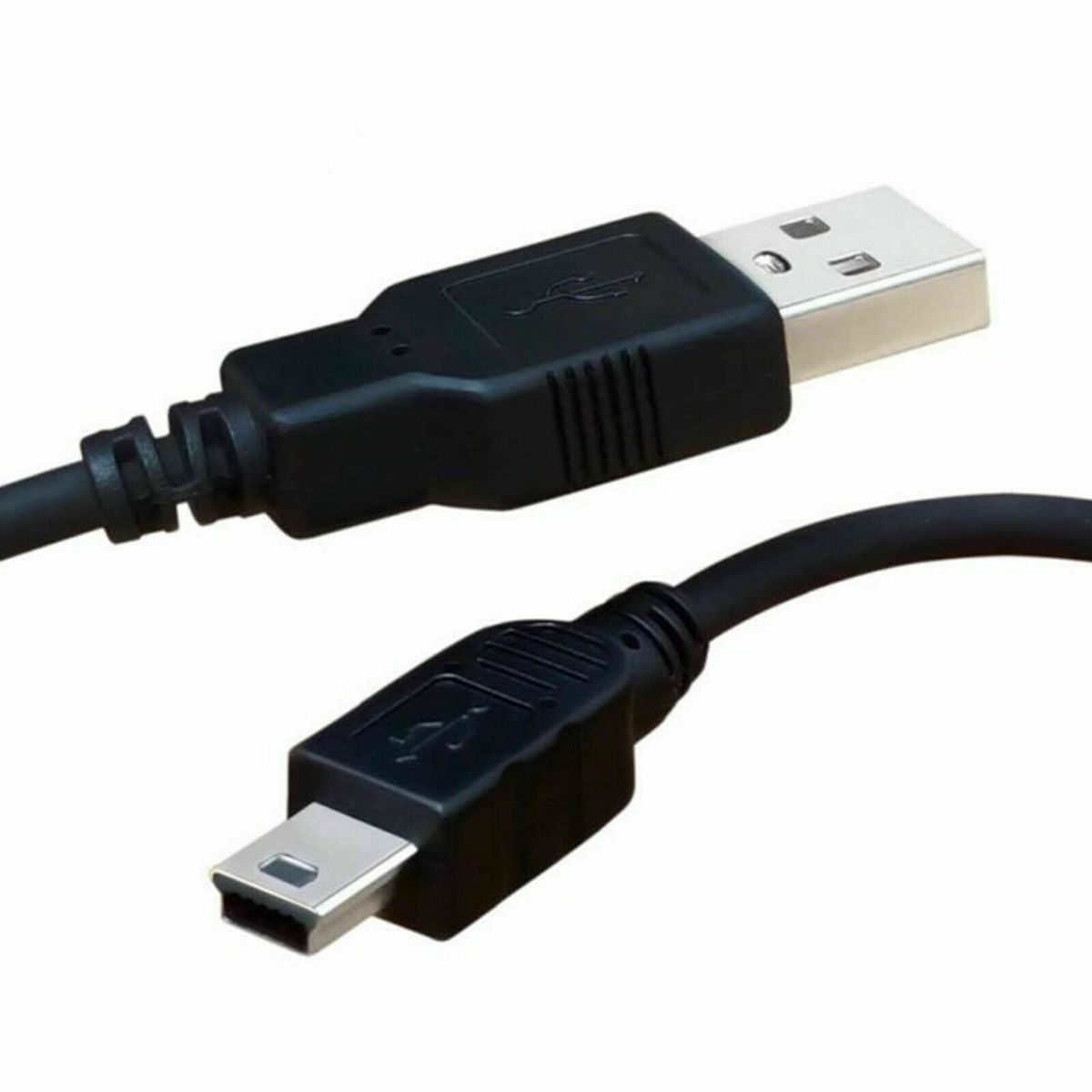USB To USB Mini Cable V3 Cable 1.5 Meters - Black | Shop Today. Get it ...
