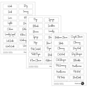 Home Labels – Home organizing 48 Clear Vinyl Labels | Shop Today. Get ...