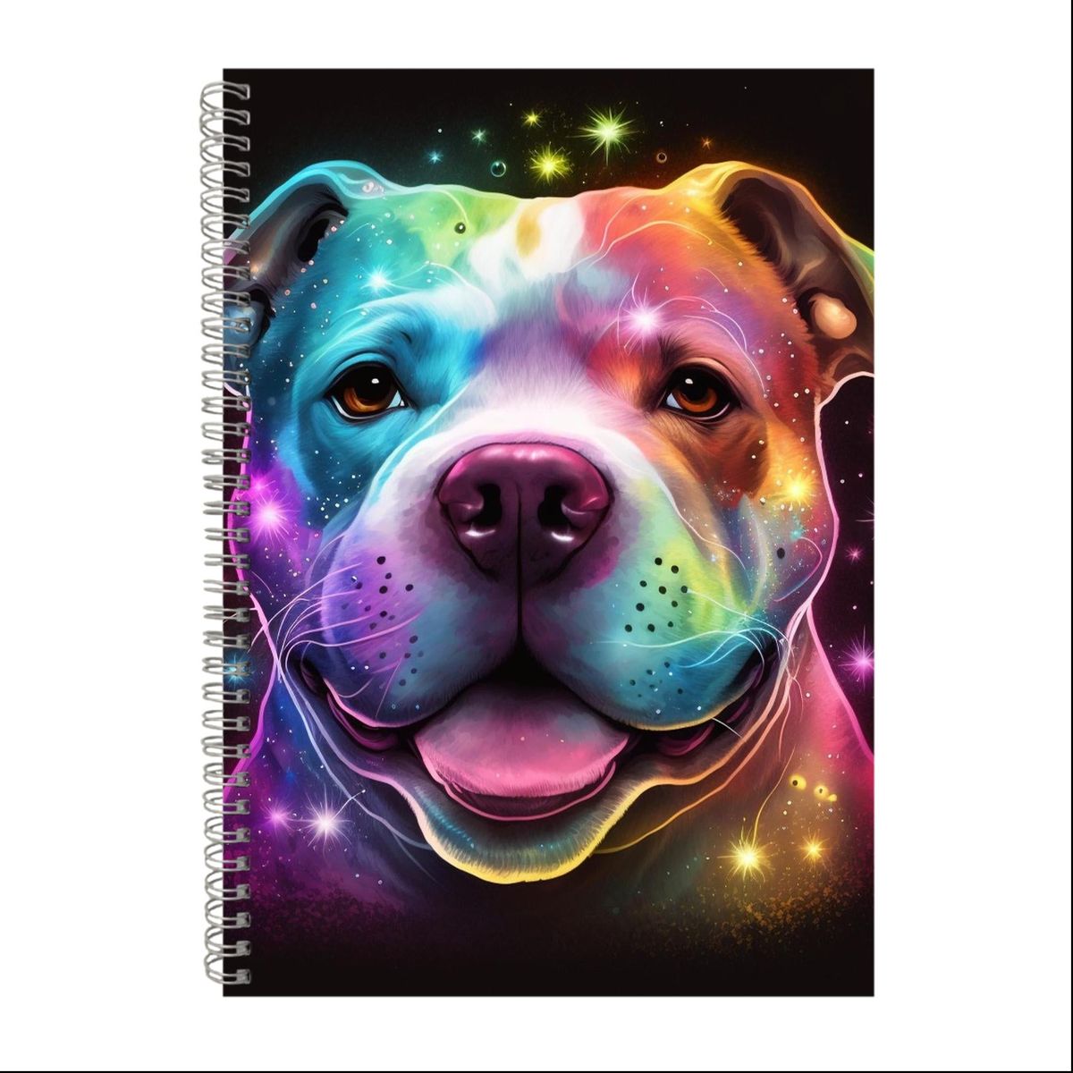 Fantasy Pitbull Head Gift Idea A4 Notepad 210 | Shop Today. Get it ...