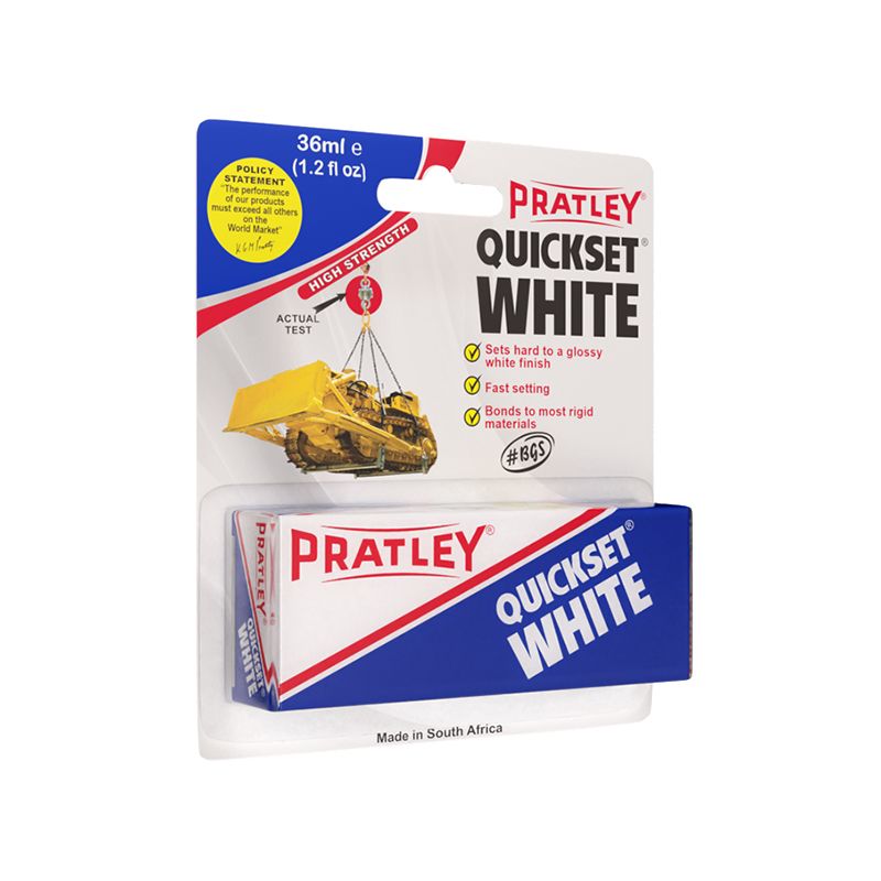 PRATLEY Adhesive Epoxy Quickset White 36ml | Shop Today. Get it Tomorrow! | takealot.com