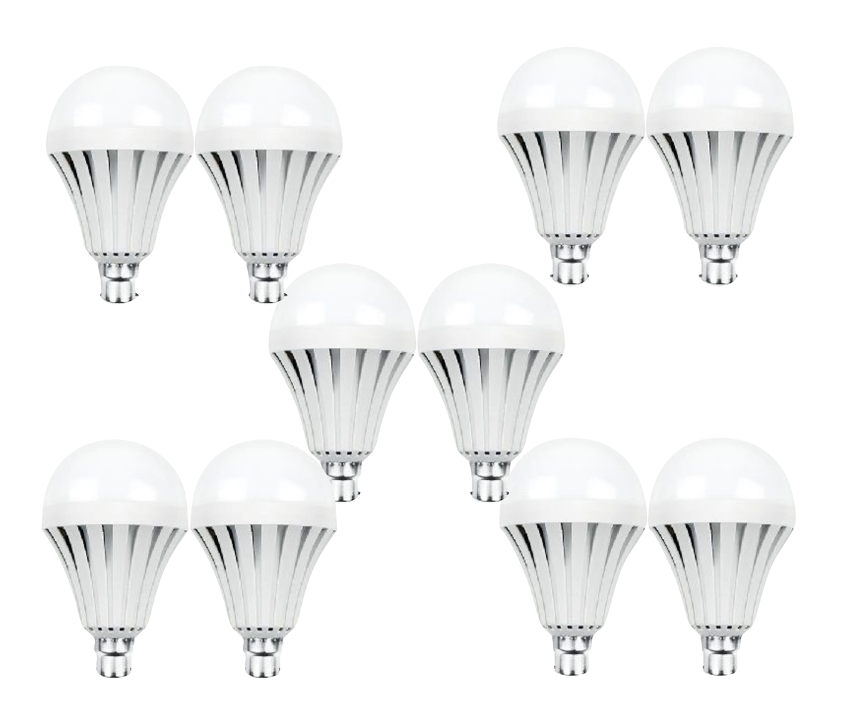 Loadshedding Rechargeable LED Light Bulb - Cool White - 10 PACK | Shop ...