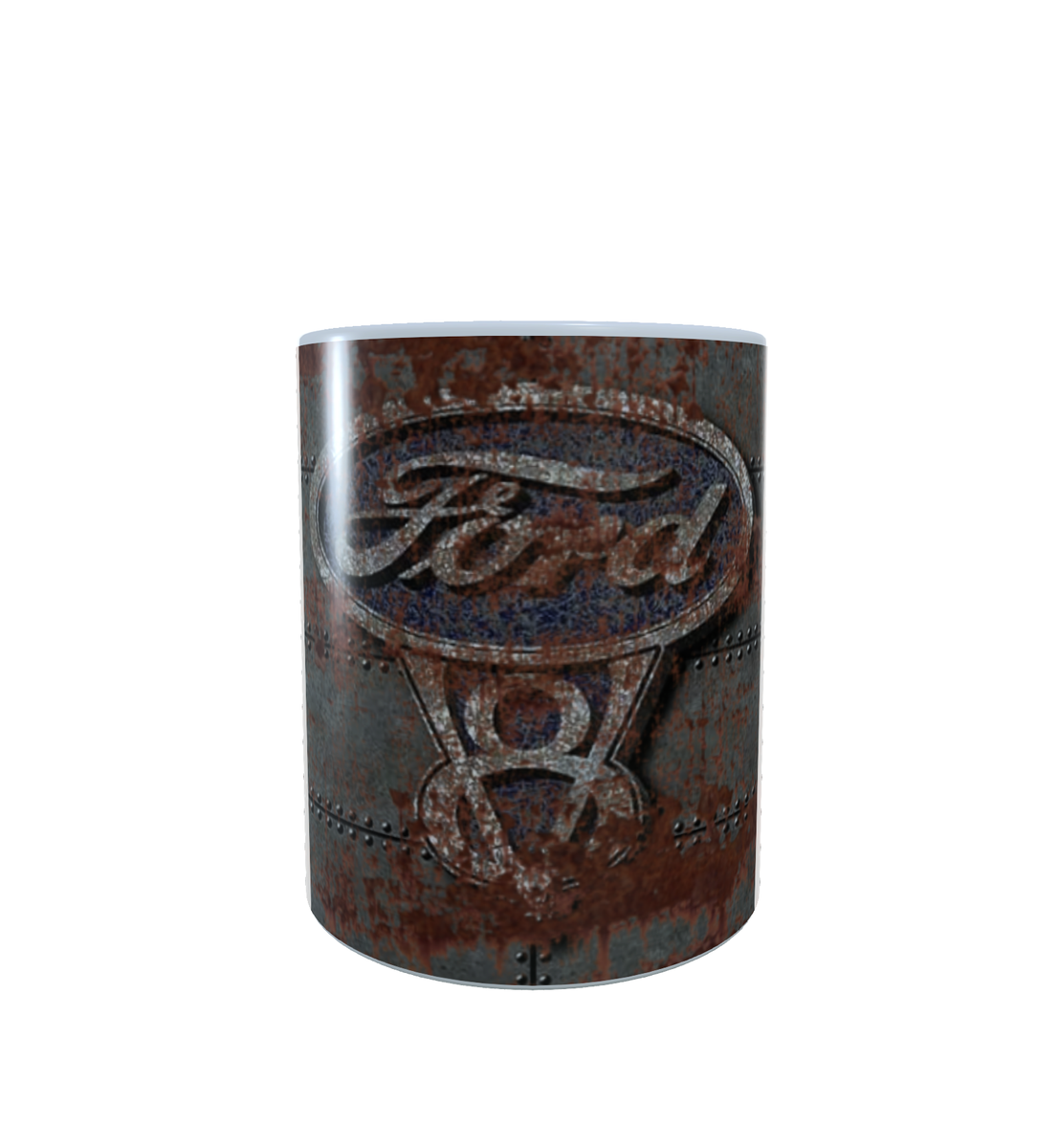 Ford V8 Logo Vintage V2 - Aesthetic - Coffee Mug | Shop Today. Get it ...