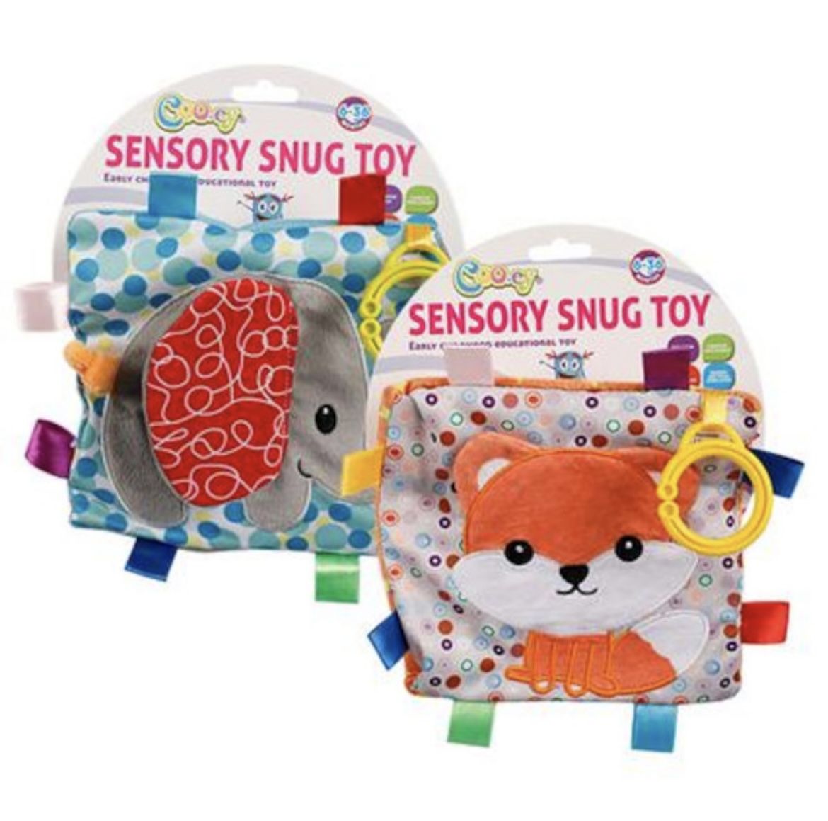 Sensory Snug Animal Friend Toy - 2 Pack | Shop Today. Get it Tomorrow ...