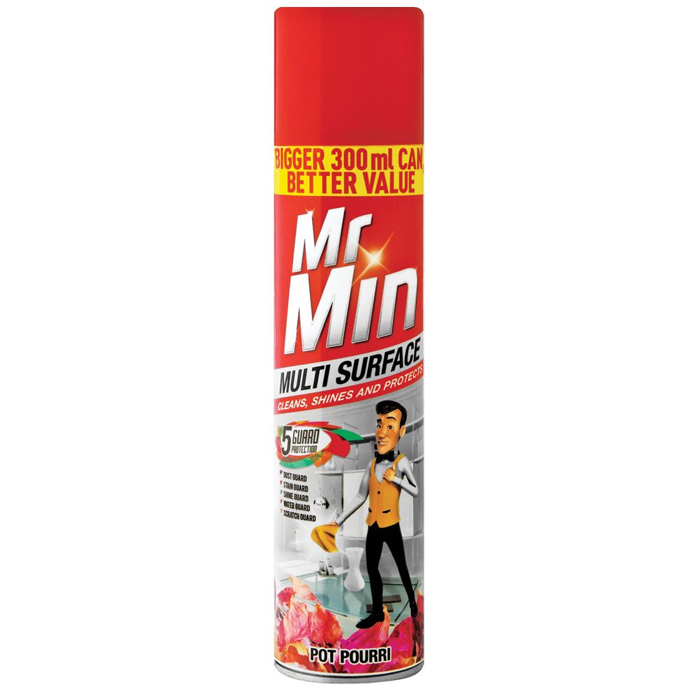 Mr Min 300ml, Multi Surface Cleaner, Furniture Polish, Fruit Blossom | Shop Today. Get it ...