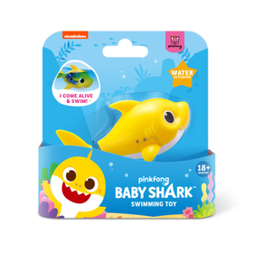 Robo Alive Junior Mini Baby Shark Battery-Powered Swim Bath Toy YELLOW ...