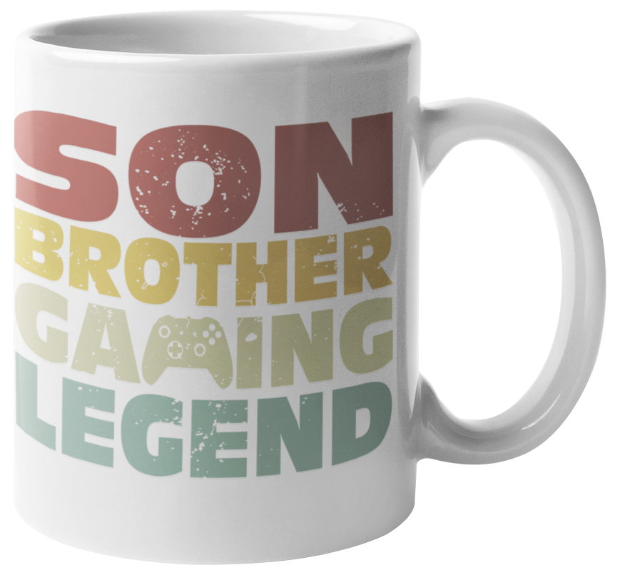 Son. Brother. Gaming Legend XBOX Coffee Mug | Buy Online in South ...