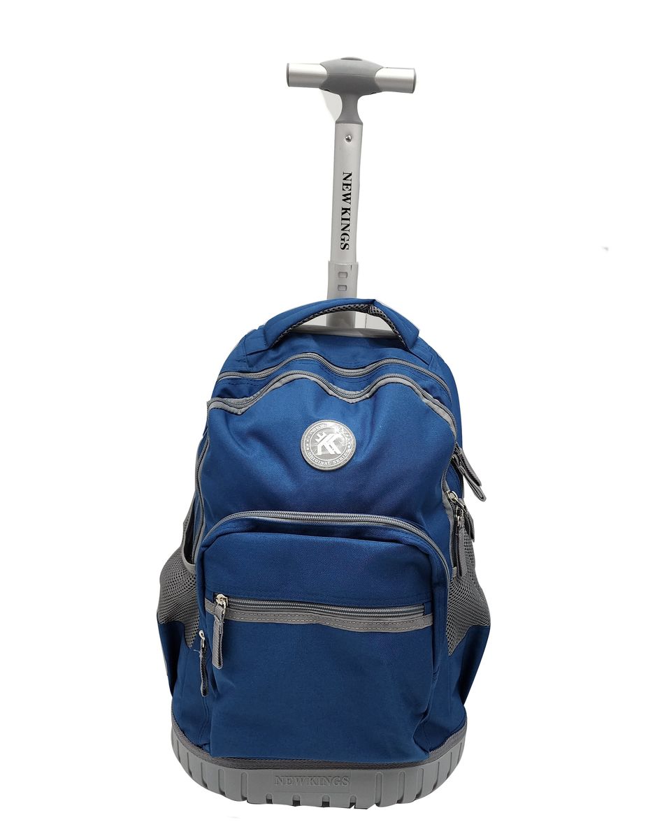 New Kings Boy / Girls Stylish & Durable 19inch Rolling School Backpack ...