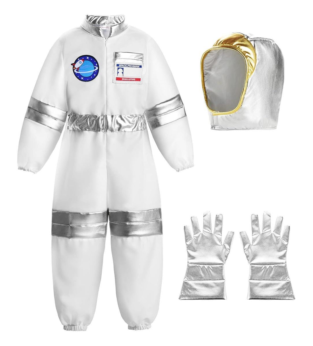 Boys Astronaut Costume Kids Space Jumpsuit | Shop Today. Get it ...