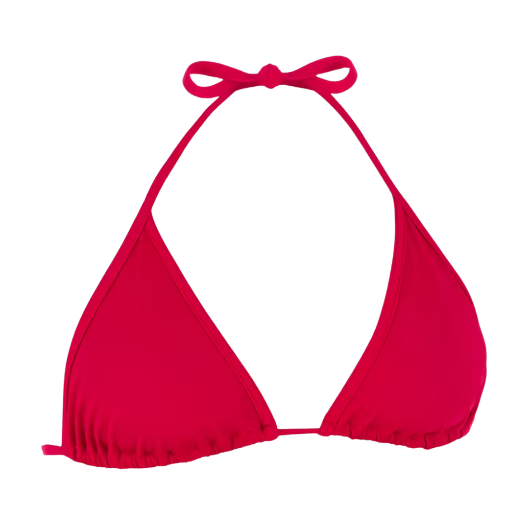 Olaian Mae Women's Sliding Triangle Swimsuit Top - Red | Shop Today ...