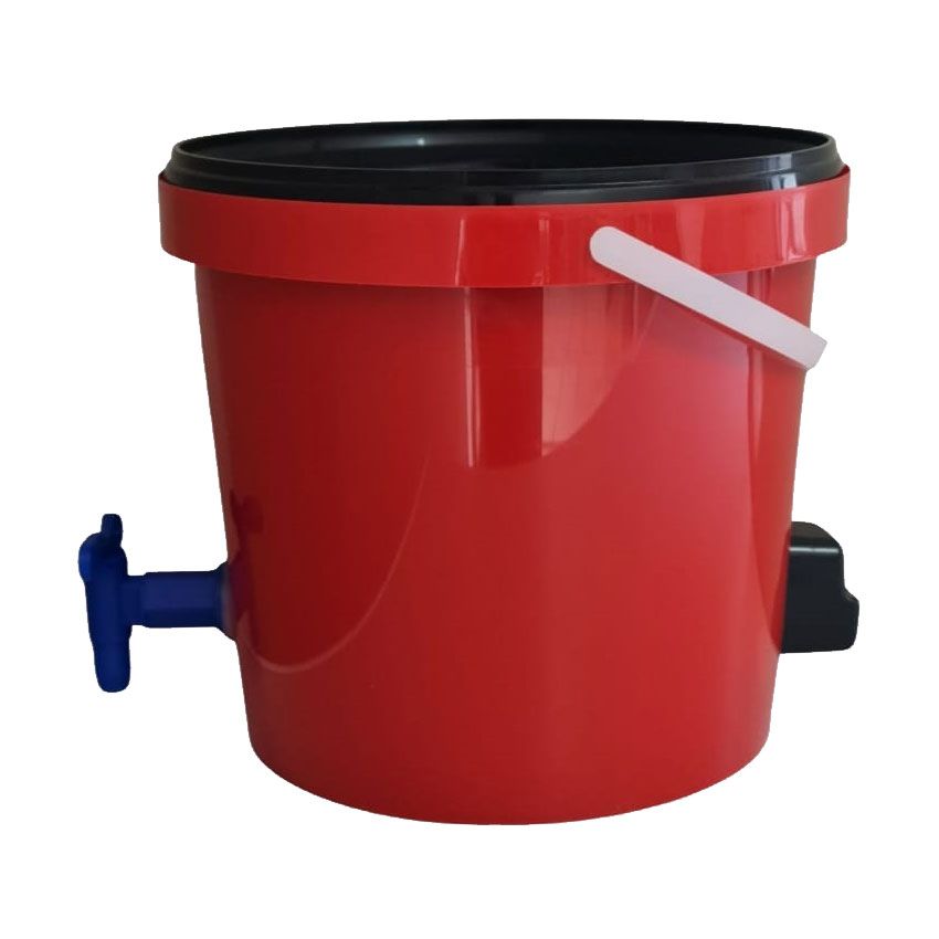 10 Litre Boiler Bucket Urn/Geyser With 1500w Heating Element - Red ...