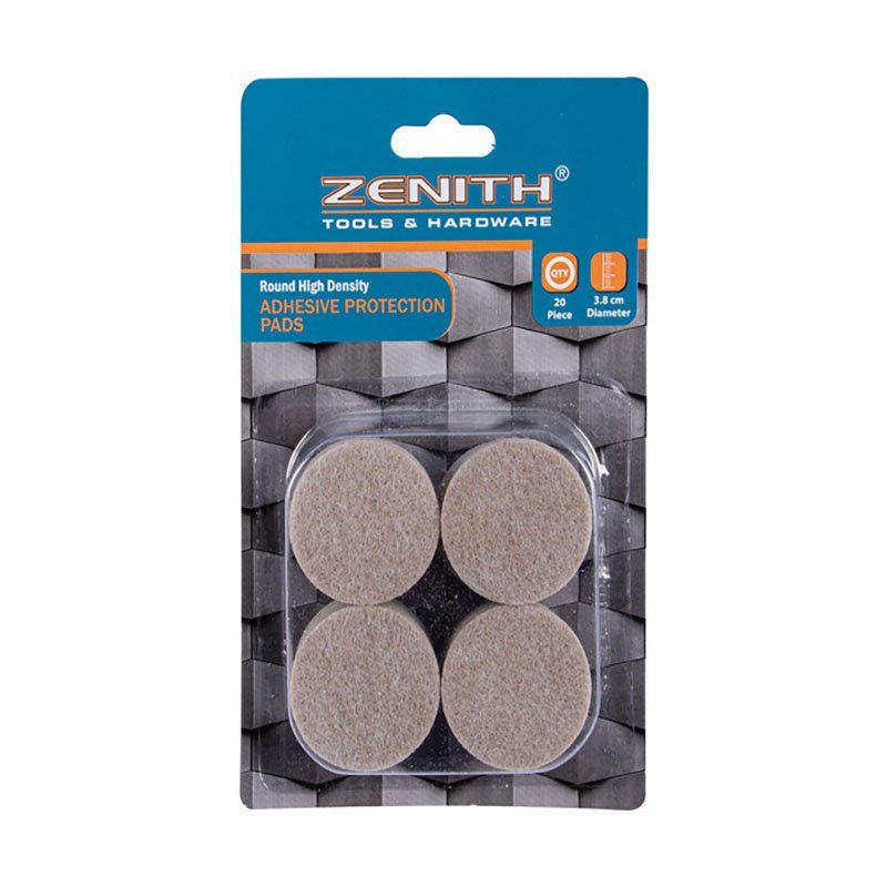 Bulk Pack x 5 Protection-Pads 3.8cm Round High Density 20pcs Per Pack ...