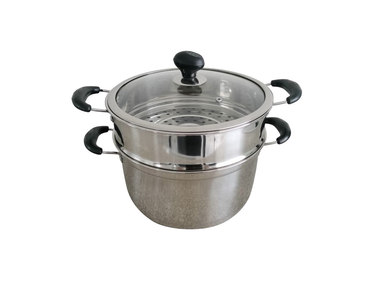 Stainless Steel Steamer Pot - 26cm | Shop Today. Get it Tomorrow ...