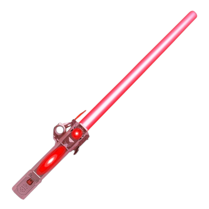 Rechargeable Light-Up Sword With Multi-Color LED Lights - Rose Gold ...