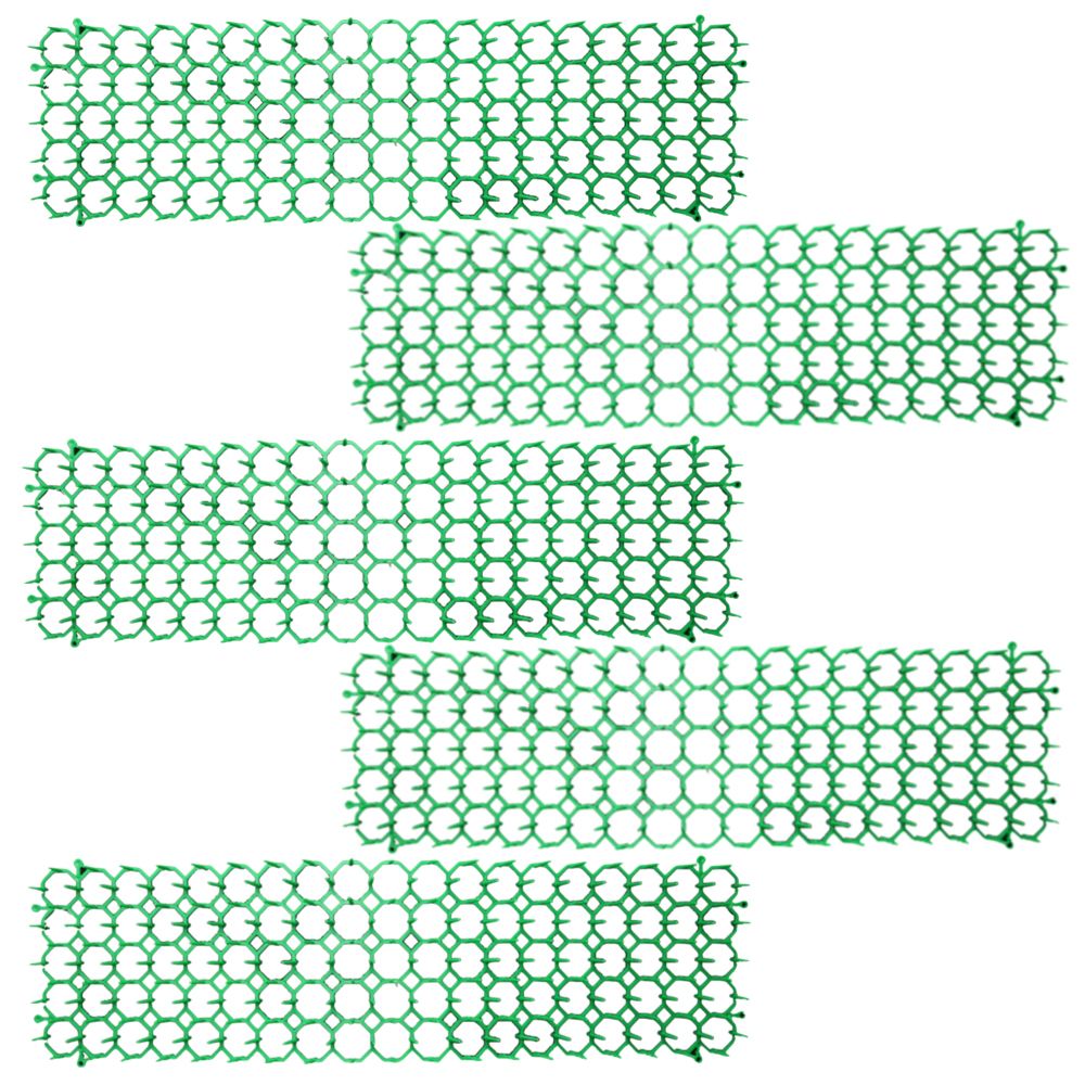 Garden Pest Control Cat Scat Prickle Spike Strip Mats (13x49cm) 5 Set ...