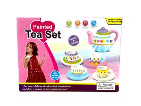 Kid's DIY Ceramic Paint Tea Set Kit | Shop Today. Get it Tomorrow ...